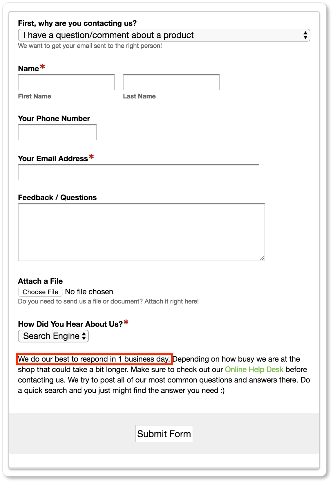 Contact Us Forms and Pages | Zoho Academy