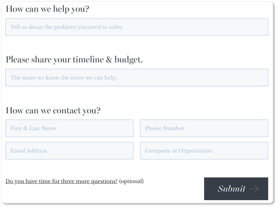 Contact Us Forms and Pages | Zoho Academy